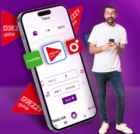 Djezzy Phone Credit Top-Up - Fast & Secure Mobile Recharge | Chargily ...