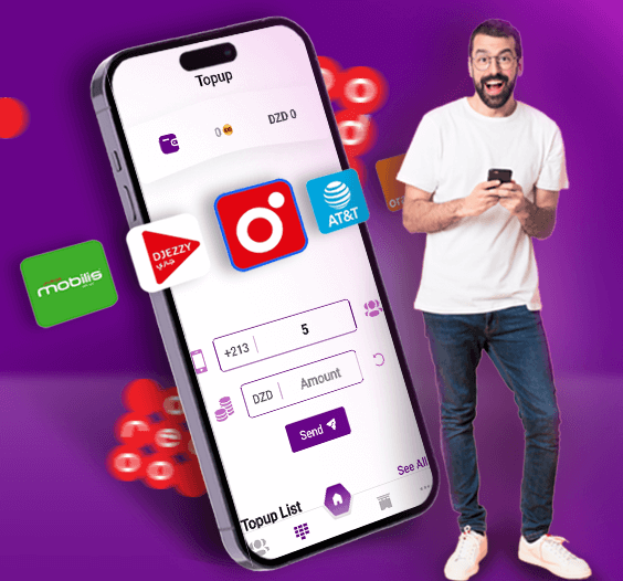 Ooredoo Phone Credit Top-Up - Fast & Secure Mobile Recharge | Chargily ...